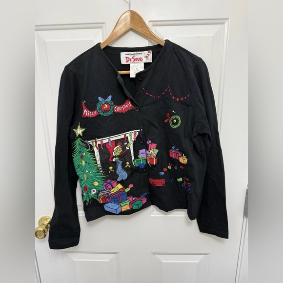 Michael Simon | Sweaters | Vintage Michael Simon X Dr Seuss Grinch ...